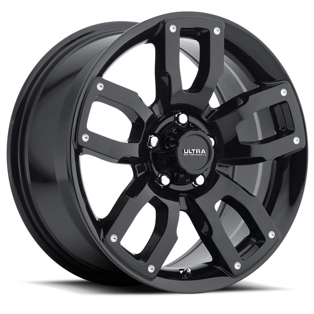 Ultra Wheel 251 Decoy Gloss Black with Milled Dimples Wheels | Summit ...