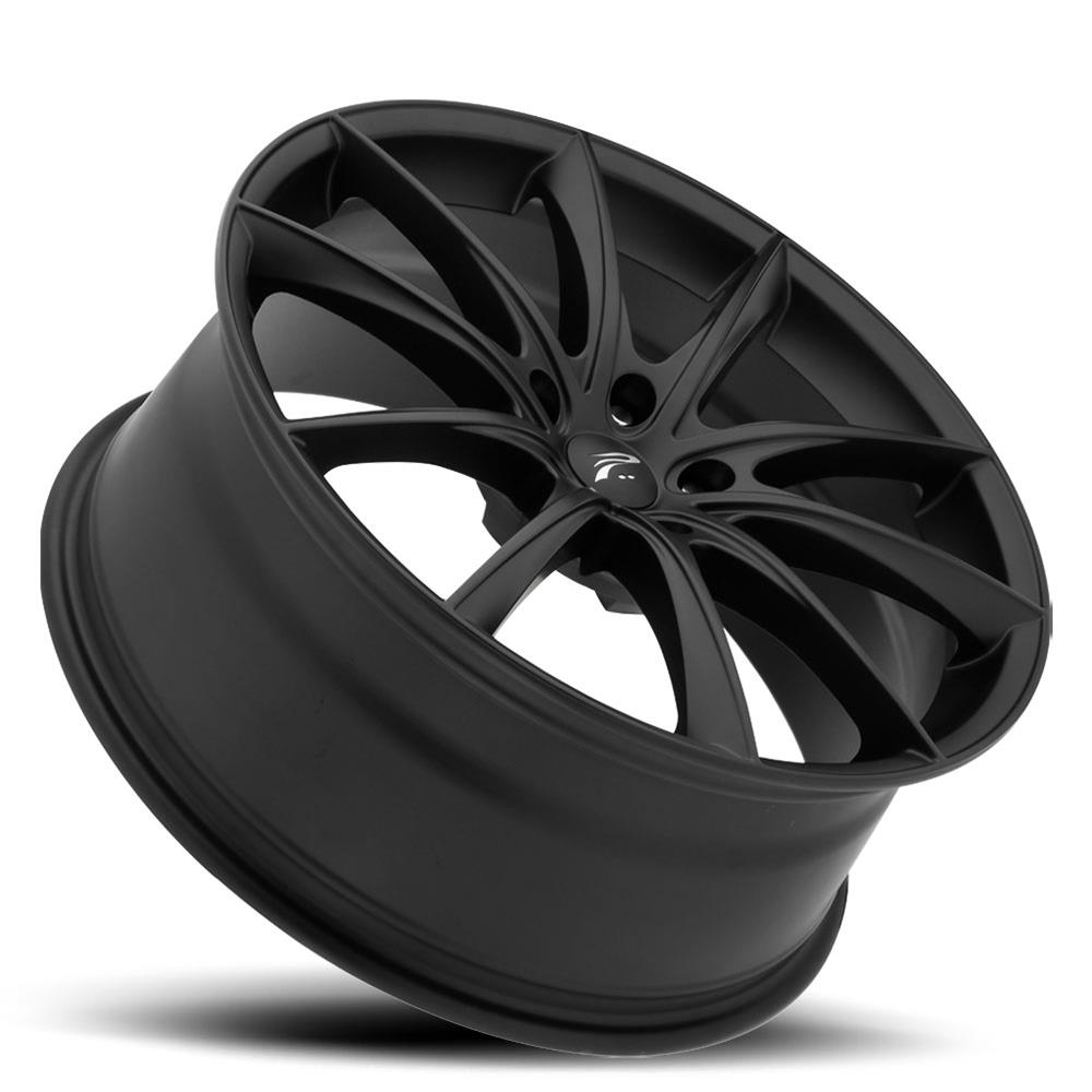 Ultra Wheel Company 435-7812SB+35 Platinum Luxury 435 Flux Satin Black ...