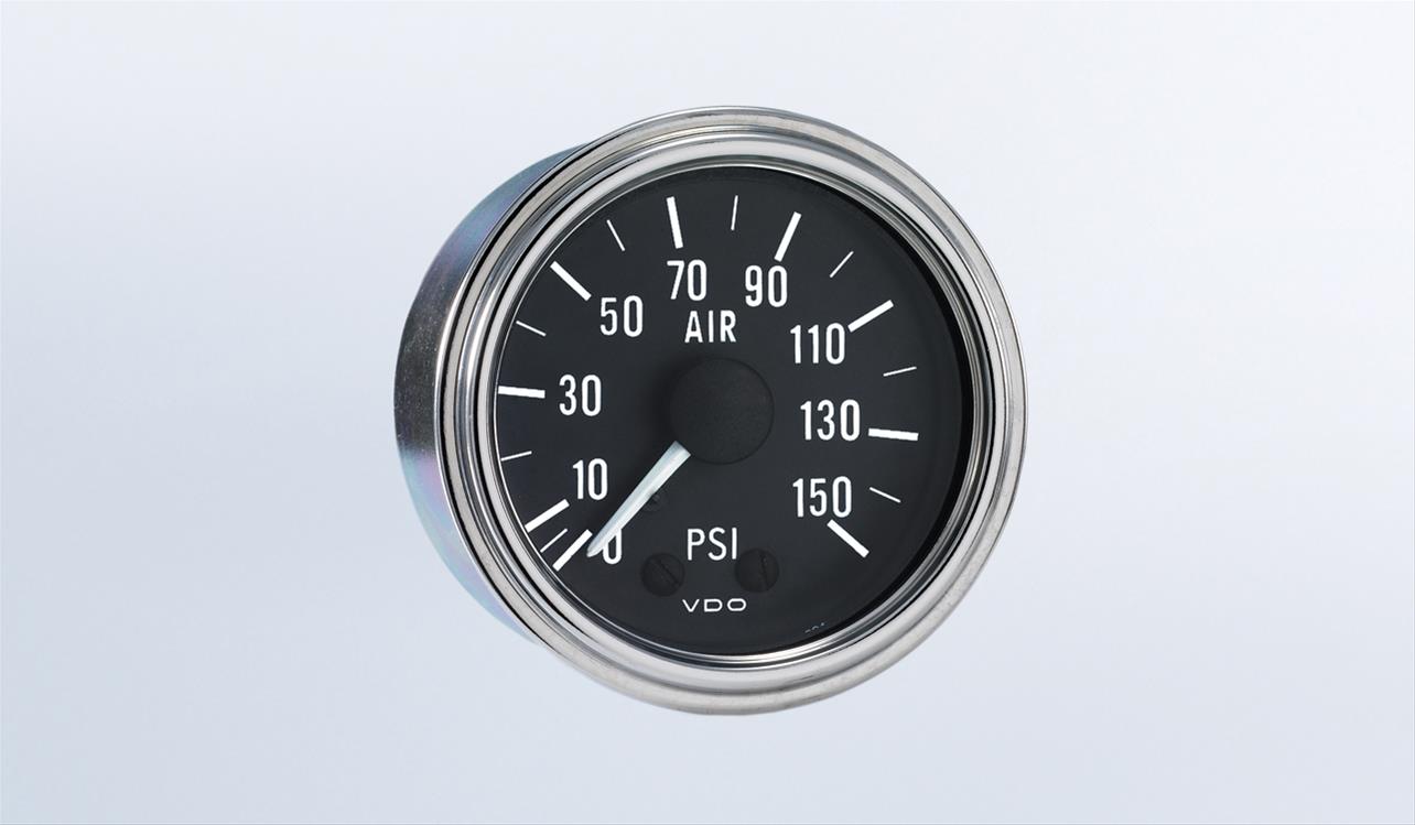 VDO Gauges 150-307 VDO Series 1 Analog Gauges | Summit Racing