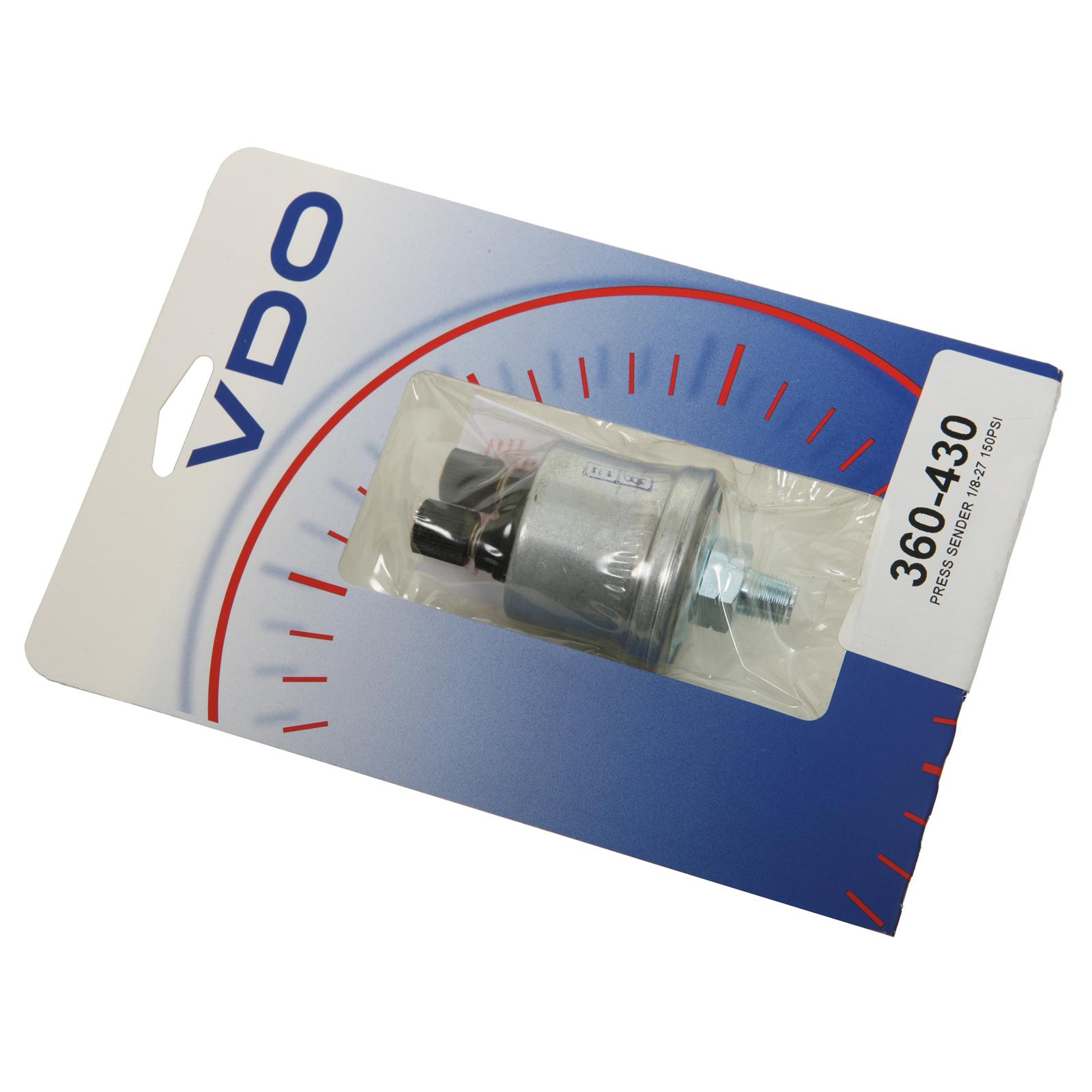 VDO Gauges 360-430 VDO Pressure Senders | Summit Racing