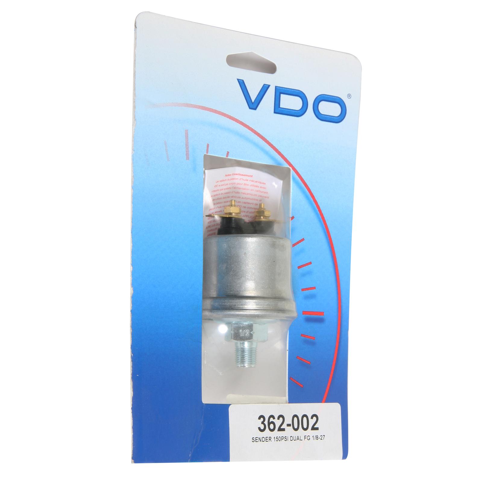 VDO Gauges 362-002 VDO Pressure Senders | Summit Racing