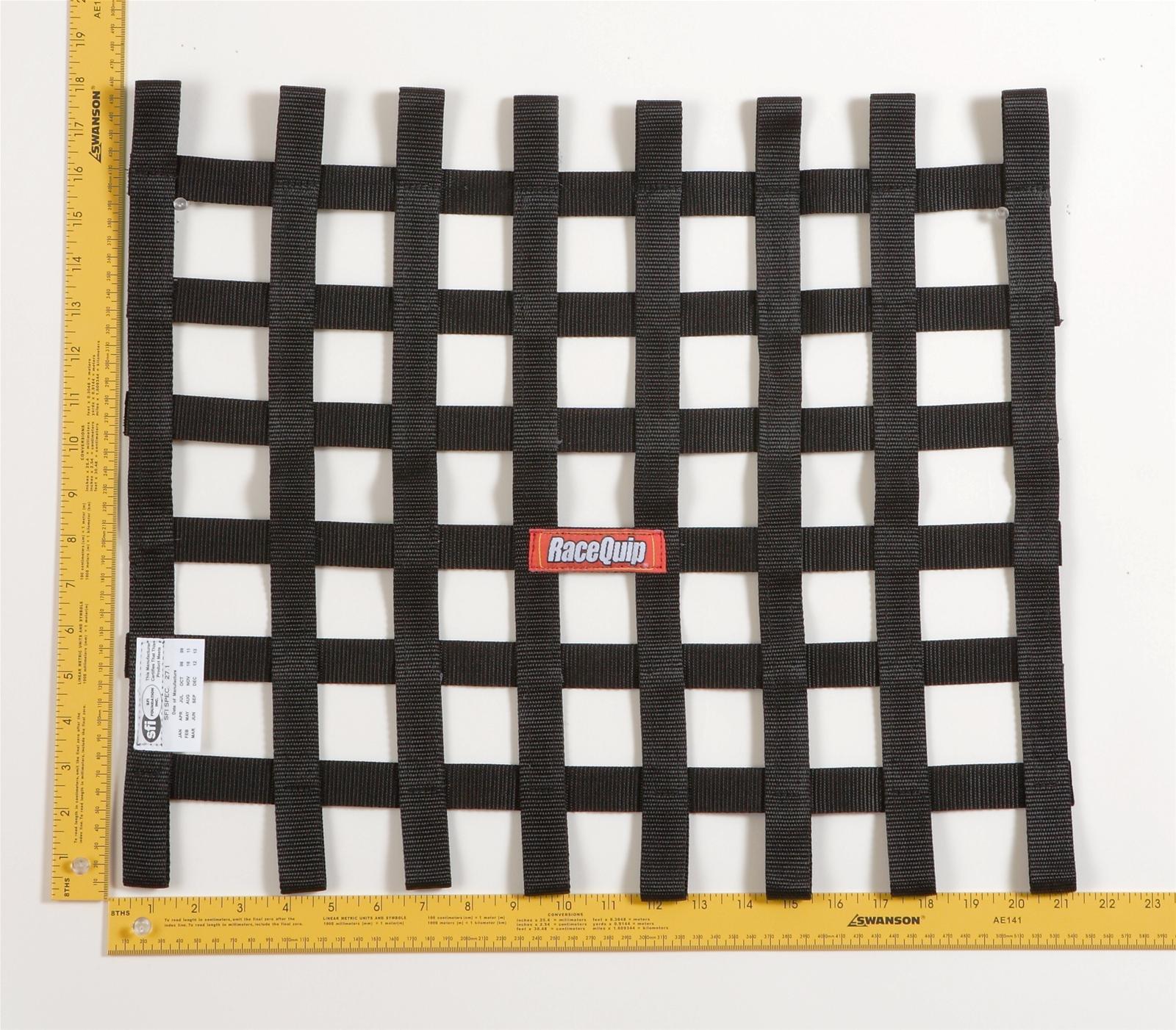 Racequip 726004RQP RaceQuip SFI Ribbon Window Nets | Summit Racing