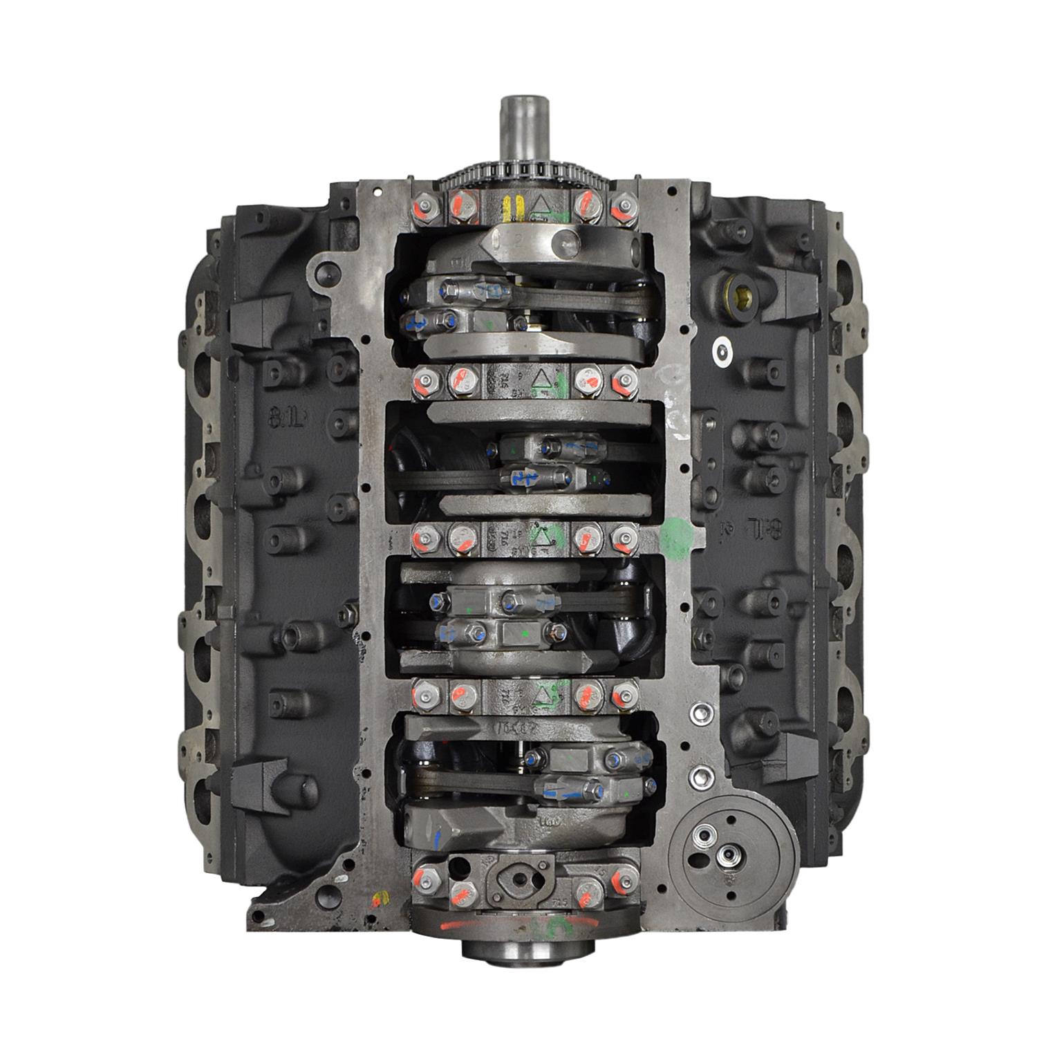 2001 GMC SIERRA 3500 VEGE DCW2 VEGE Remanufactured Long Block Crate ...