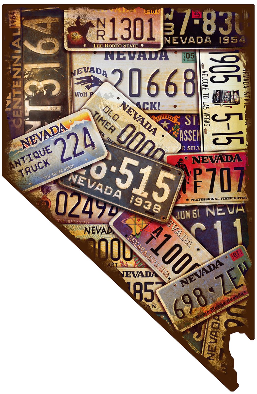 Summit Gifts PS929 Nevada License Plates Sign | Summit Racing