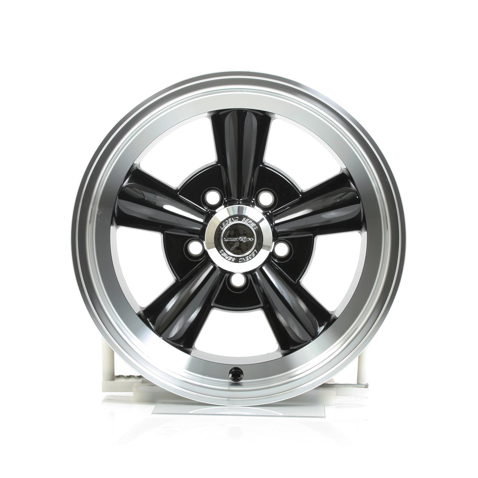 Vision American Muscle 141 Legend 5 Series Black Wheels | Summit Racing