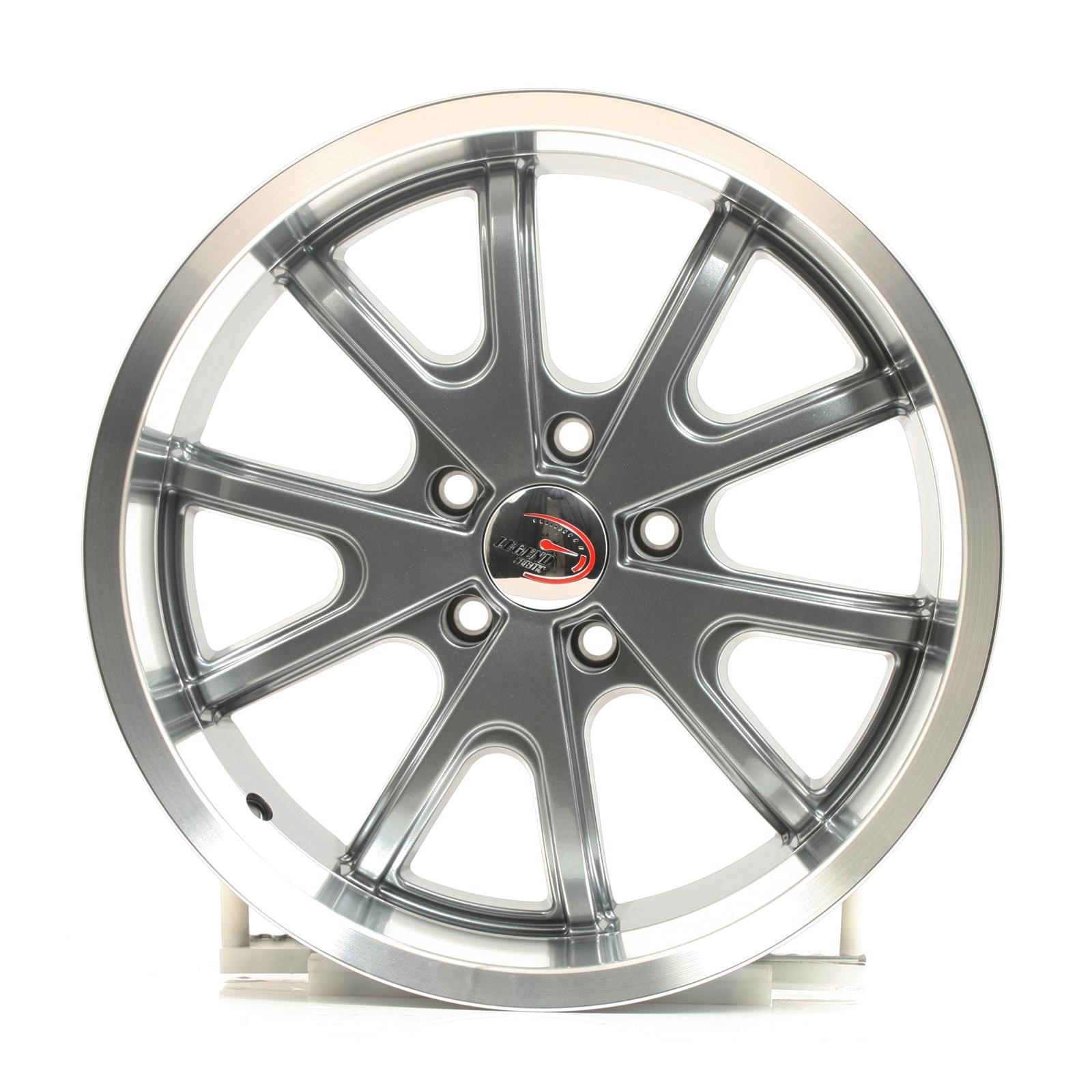 Vision American Muscle 143 Torque Series Gunmetal Wheels 143-8861GMML-6 ...