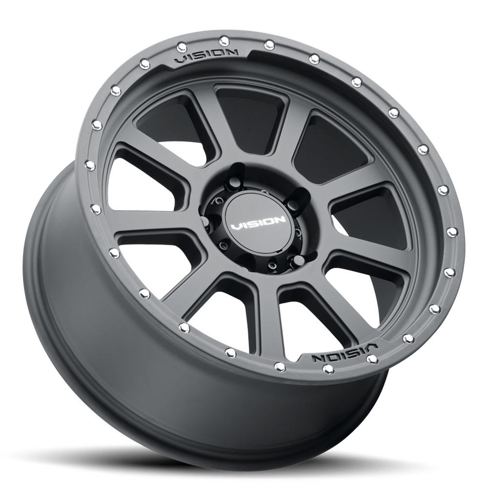 Vision Off-Road 350 OJOS Series Satin Black Wheels | Summit Racing