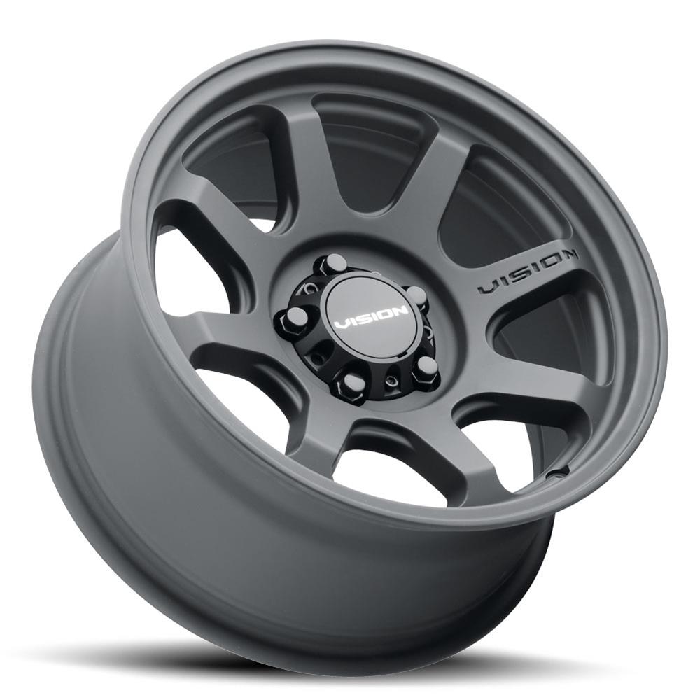 Vision Off-Road 351 Flow Series Satin Black Wheels | Summit Racing