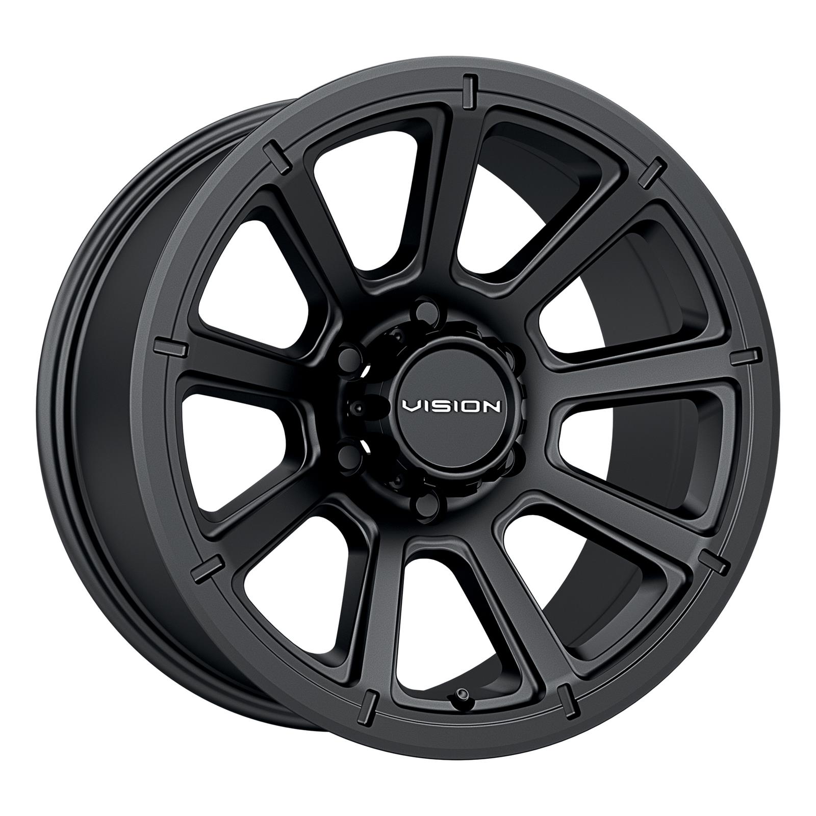 Vision Wheel 353-8936MB18 Vision HD 353 Turbine Series Matte Black ...