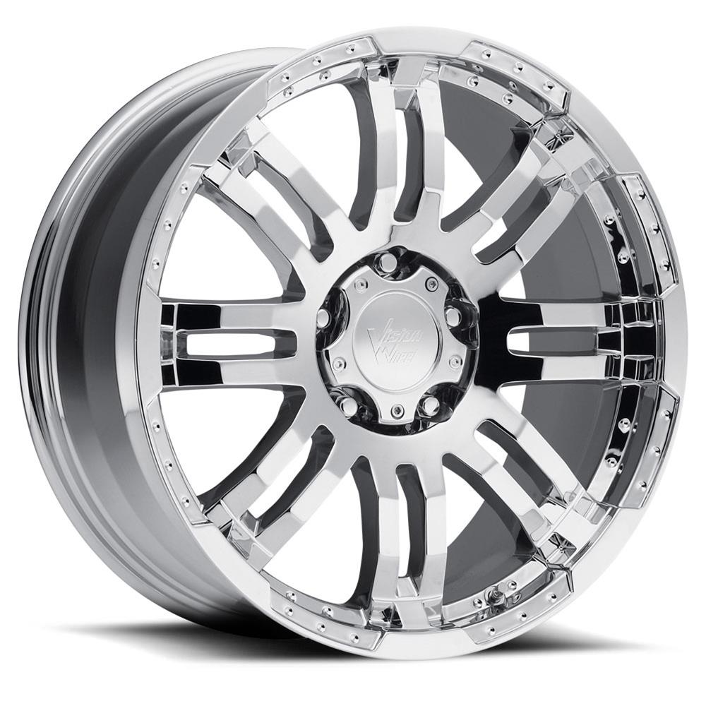Vision Wheel 375-2983WPS18 Vision Off-Road 375 Warrior Series Silver ...