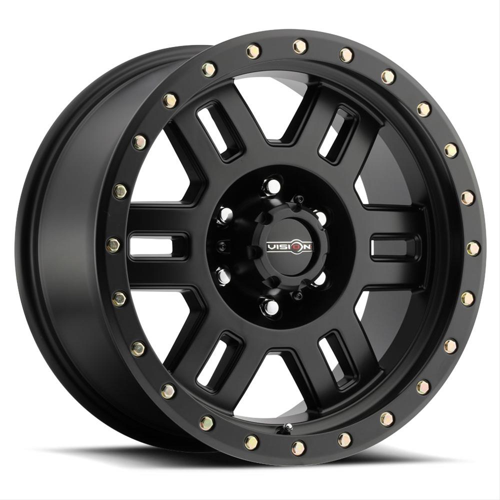 Vision Wheel 398-8981MB-12 Vision Off-Road 398 Manx Matte Black Wheels ...
