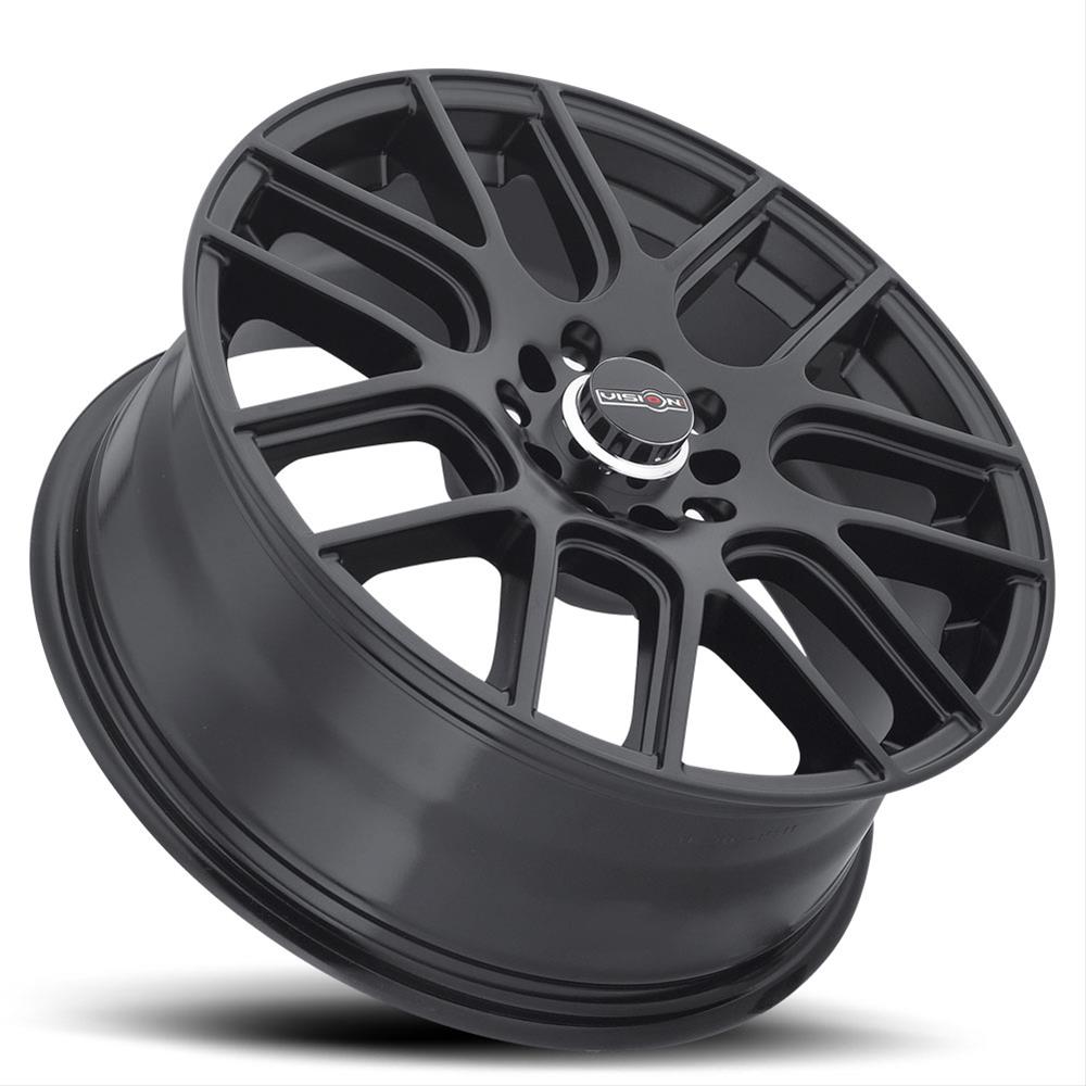 Vision Street Designs 426 Cross Series Matte Black Wheels | Summit Racing