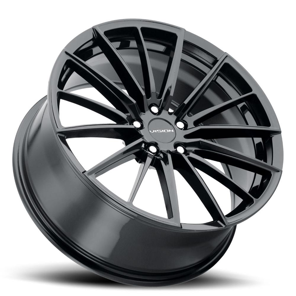 Vision Street Designs 473 Axis Series Gloss Black Wheels | Summit Racing