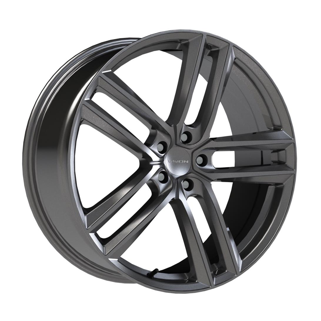 Vision Wheel 475V2965GM38 Vision Milanni 475 Clutch Series Gunmetal ...
