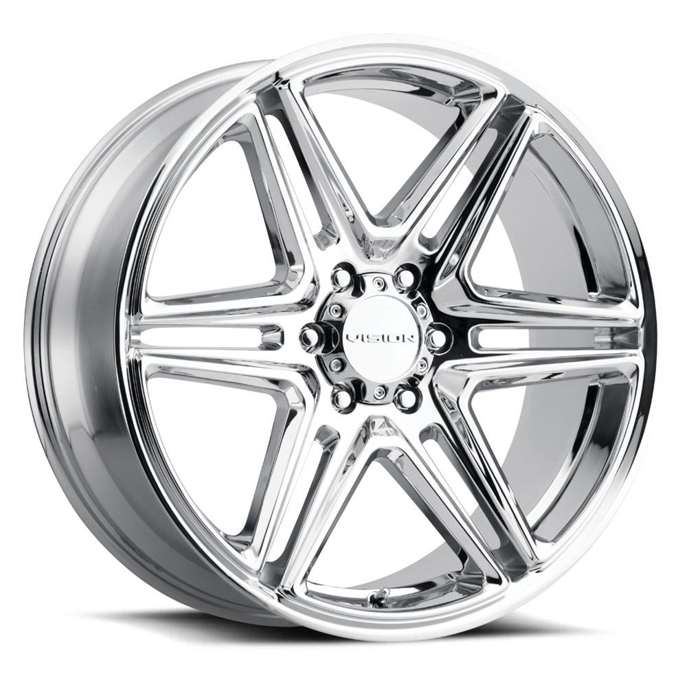 Vision Wheel 476-22936C30 Vision Street Designs 476 Wedge Series Chrome ...