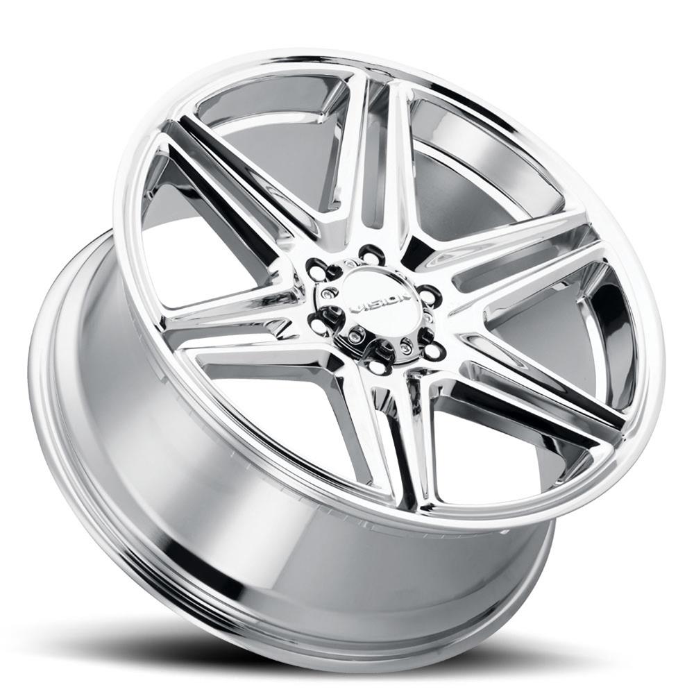Vision Wheel 476-2984C30 Vision Street Designs 476 Wedge Series Chrome ...