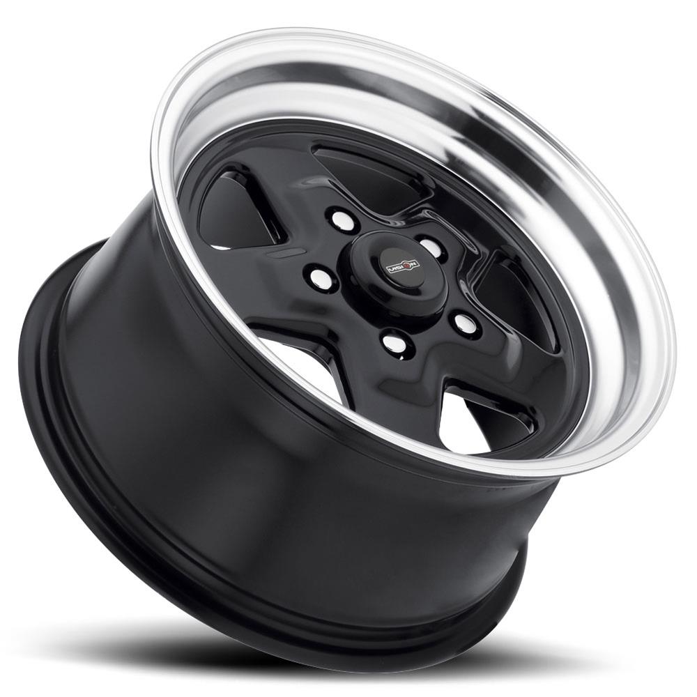 Vision Wheel 521H5161B25 Vision American Muscle 521 Nitro Series Black ...