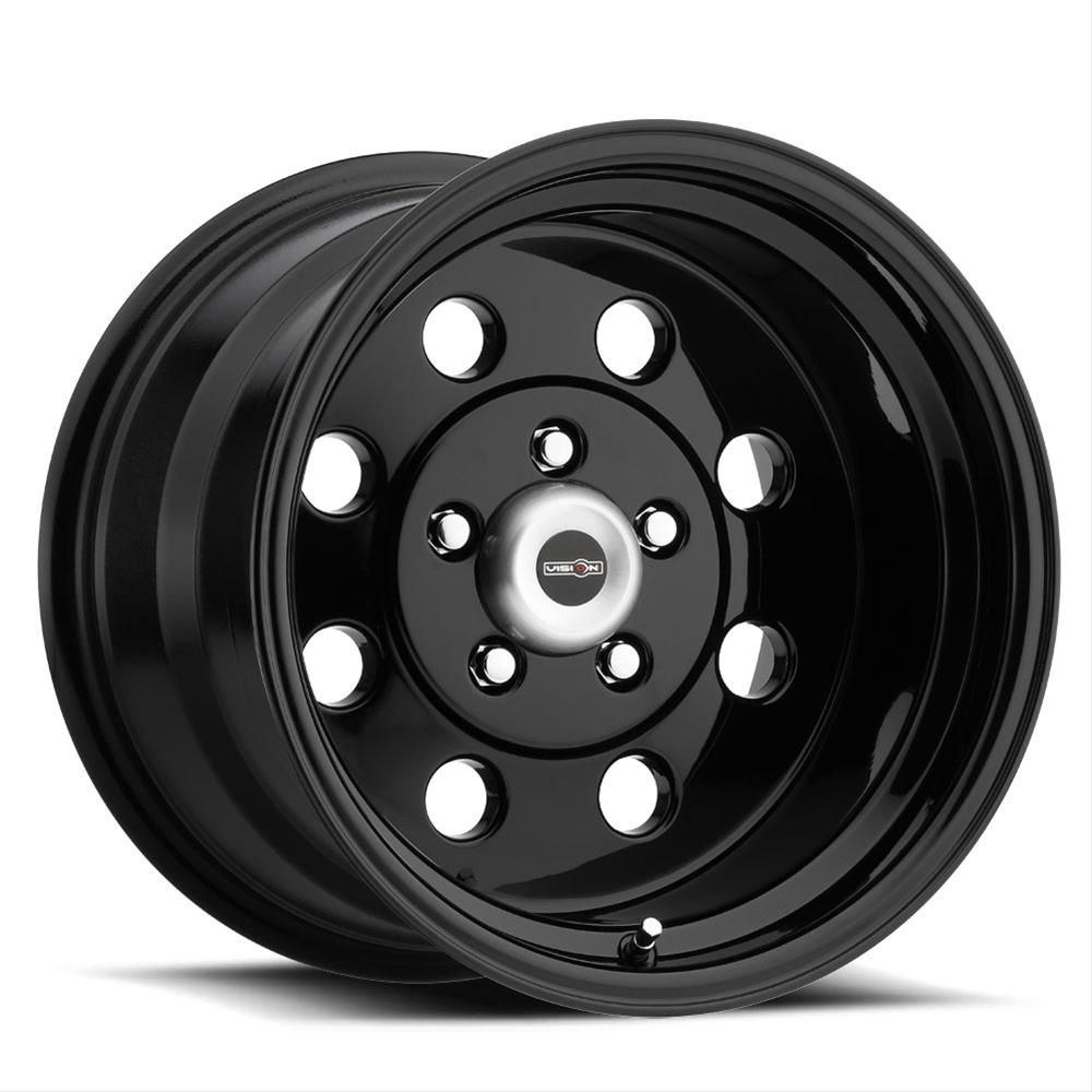 Vision Wheel 531-5165B-25 Vision American Muscle 531 Sport Lite Black ...