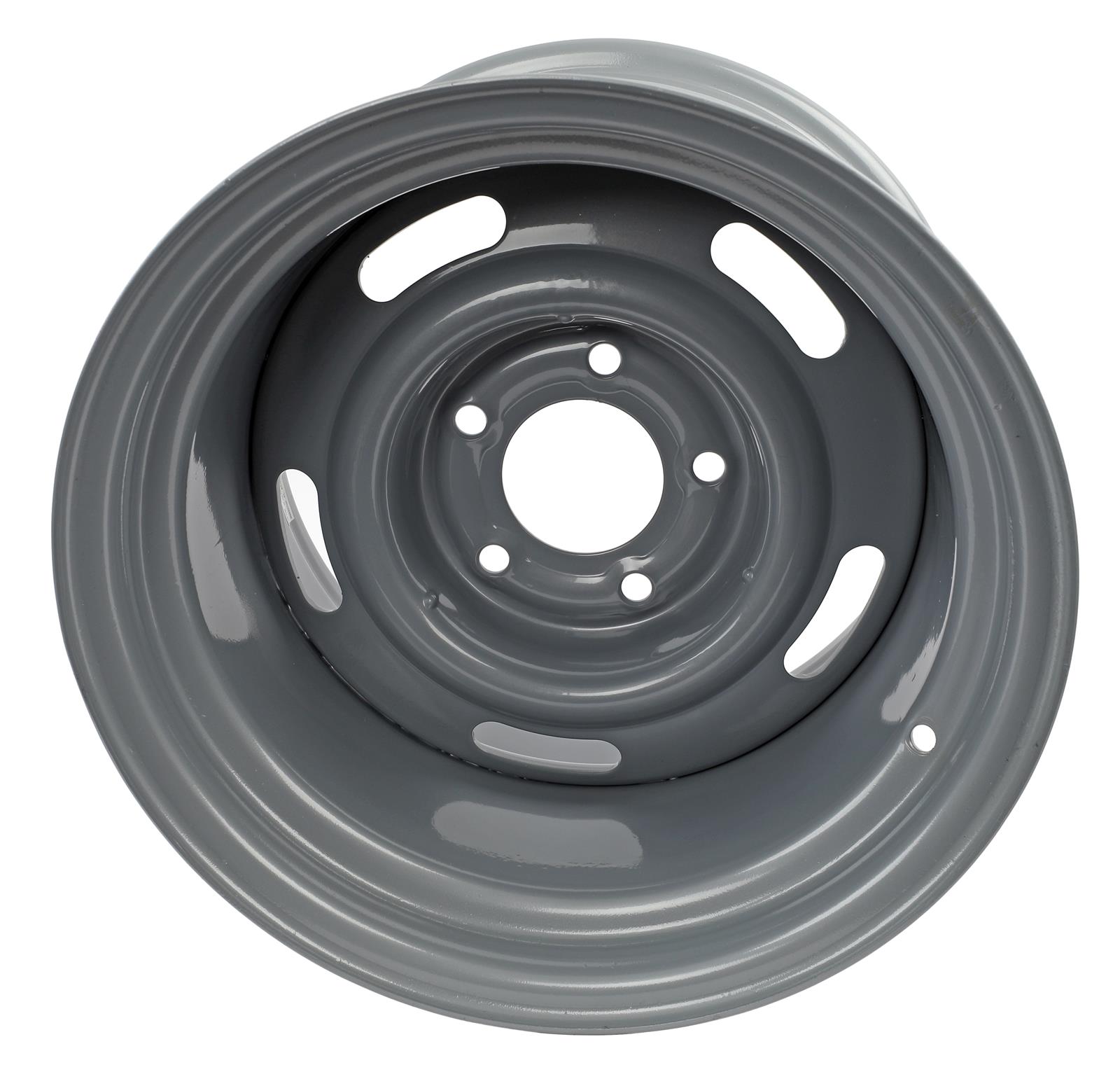 Vision Wheel 55-5173 Vision American Muscle 55 Rally Series Silver ...
