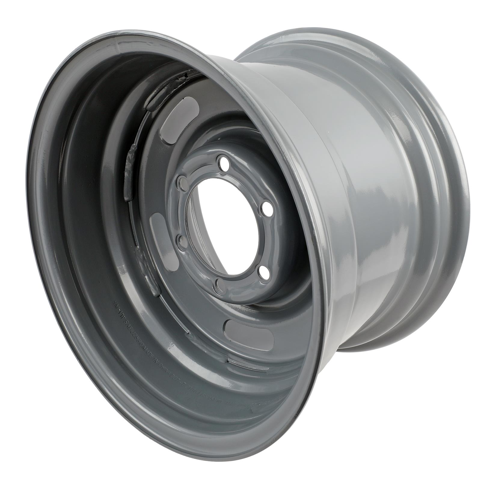 Vision Wheel 55-5183 Vision American Muscle 55 Rally Series Silver ...