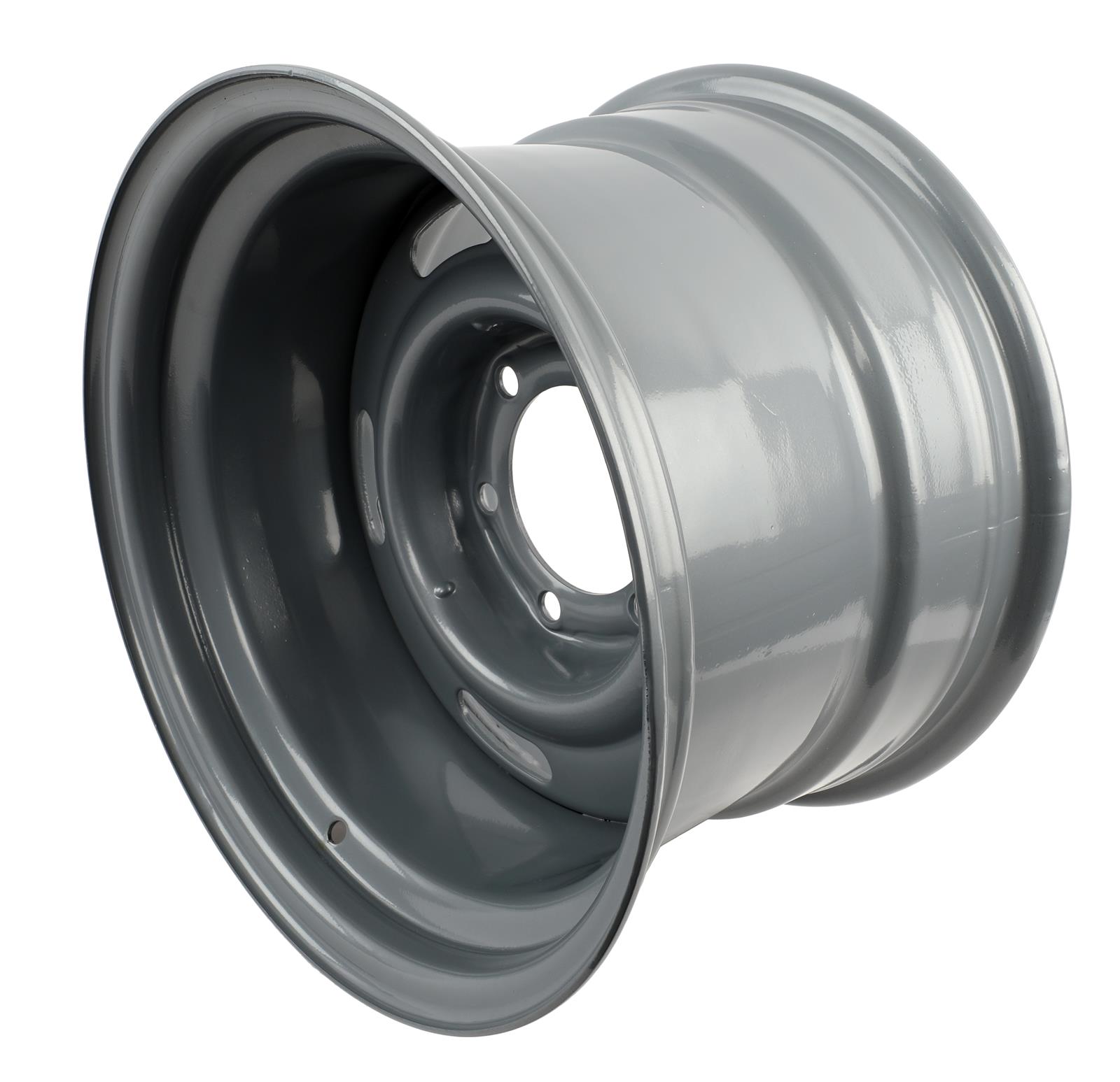 Vision American Muscle 55 Rally Series Silver Wheels | Summit Racing