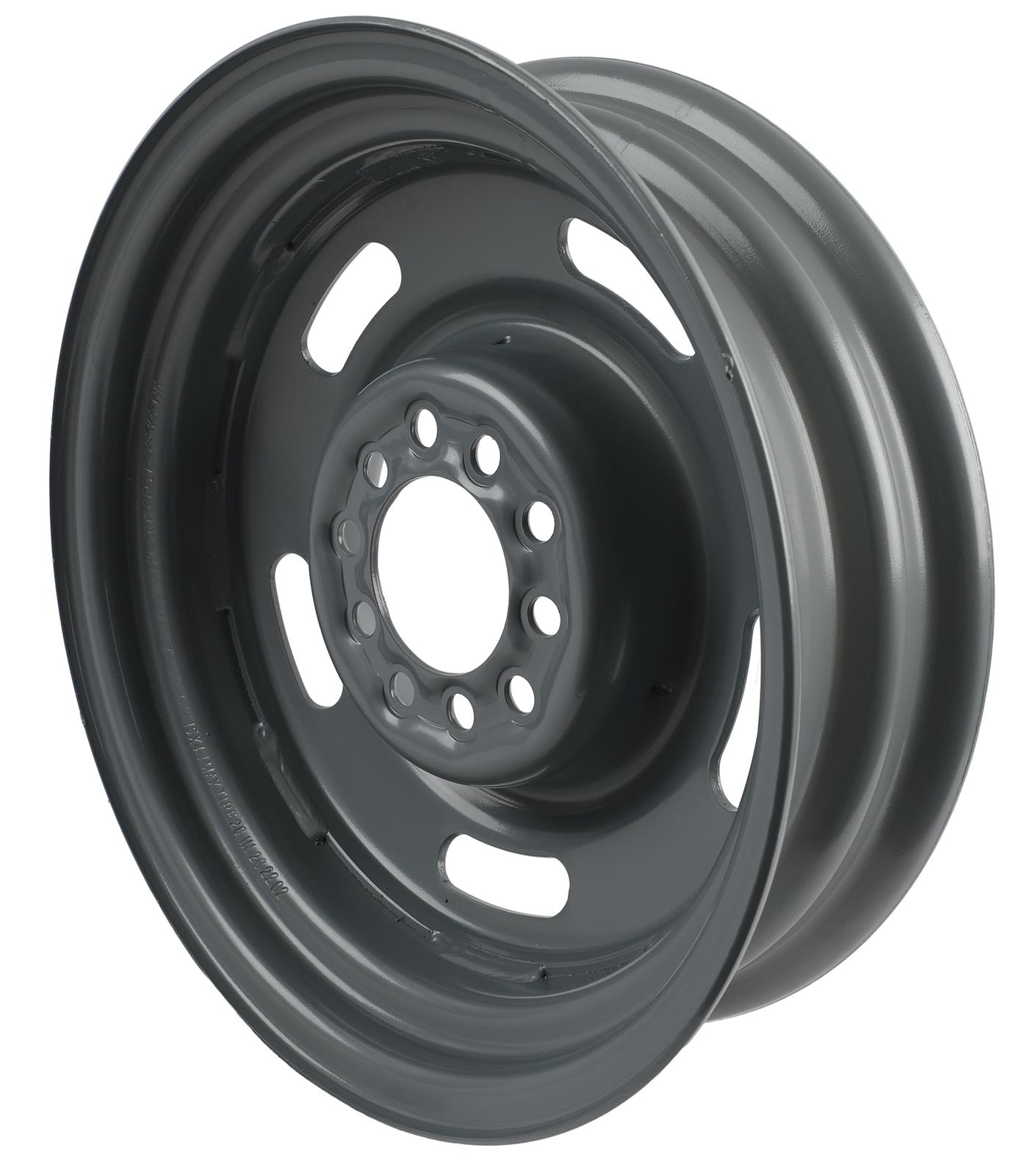 Vision American Muscle 55 Rally Series Silver Wheels | Summit Racing