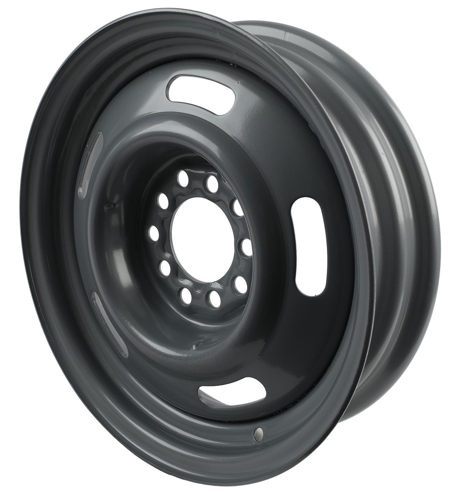 Vision Wheel 55-5404 Vision American Muscle 55 Rally Series Silver ...