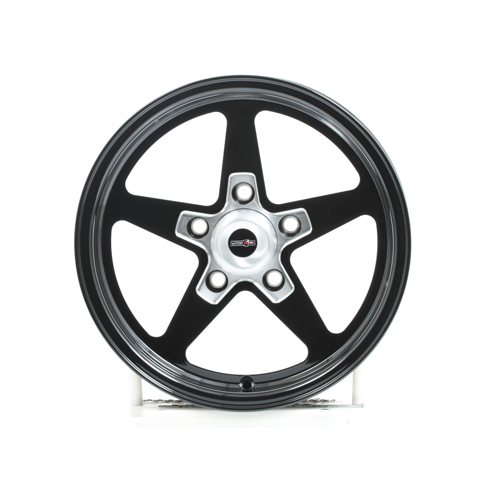 Vision American Muscle 571 Sport Star II Black Wheels | Summit Racing