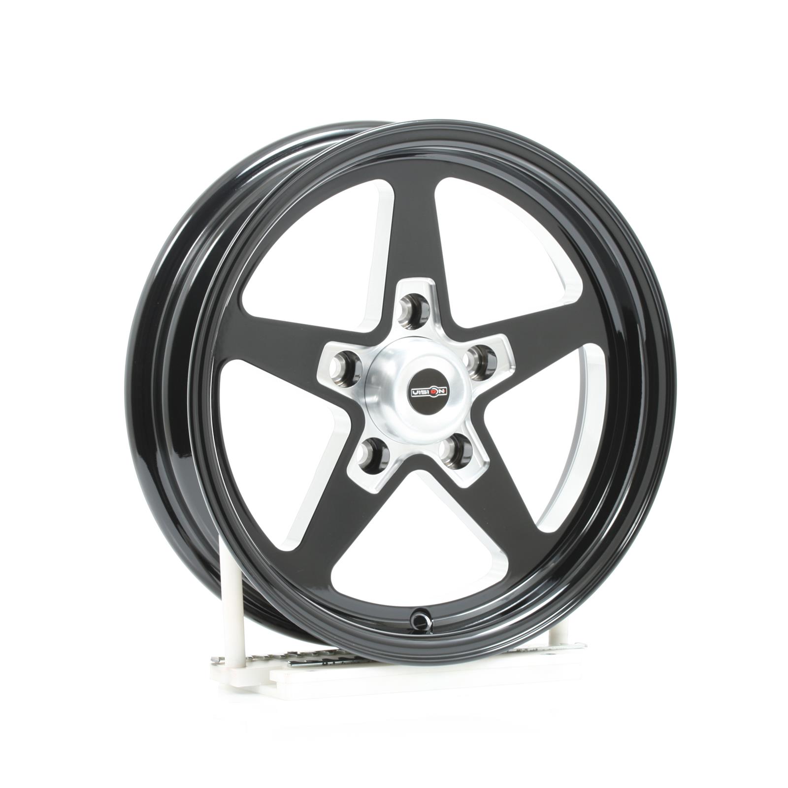 Vision Wheel 571-5461B-19 Vision American Muscle 571 Sport Star II ...