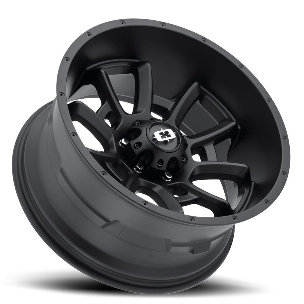 Vision Wheel 415-20083SB-25 Vision Off-Road 415 Bomb Series Satin Black ...