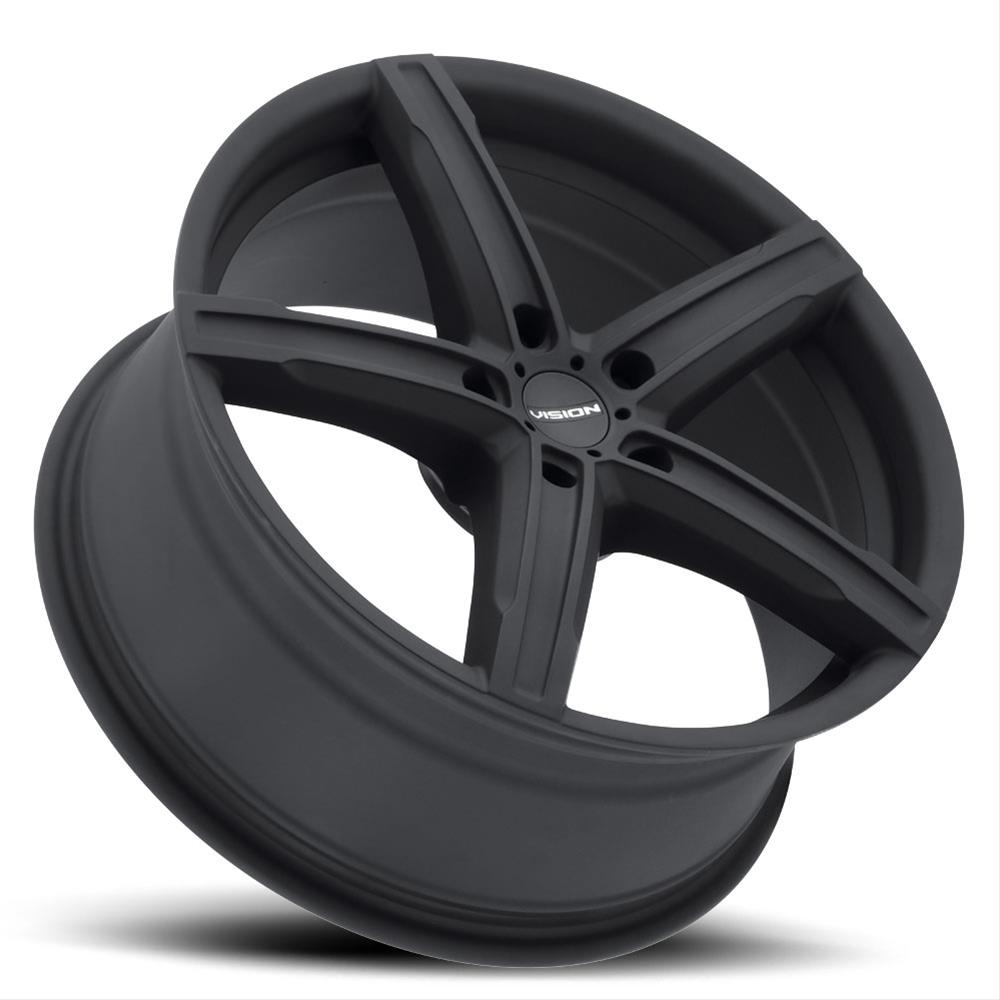 Vision Street Designs 469 Boost Series Satin Black Wheels | Summit Racing