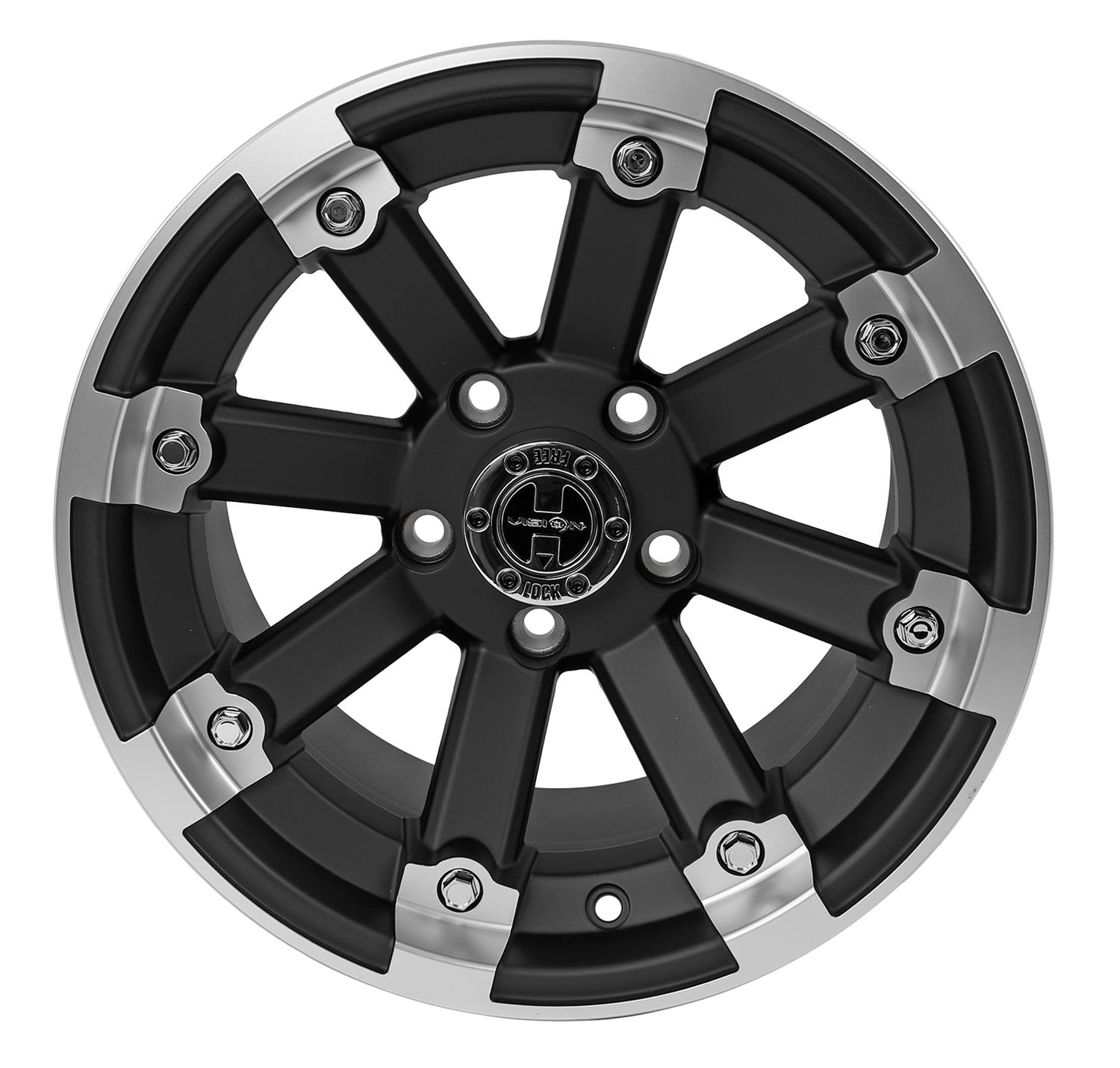 Vision Wheel 393-148545MBML4 Vision Off-Road 393 Lockout Matte Black ...