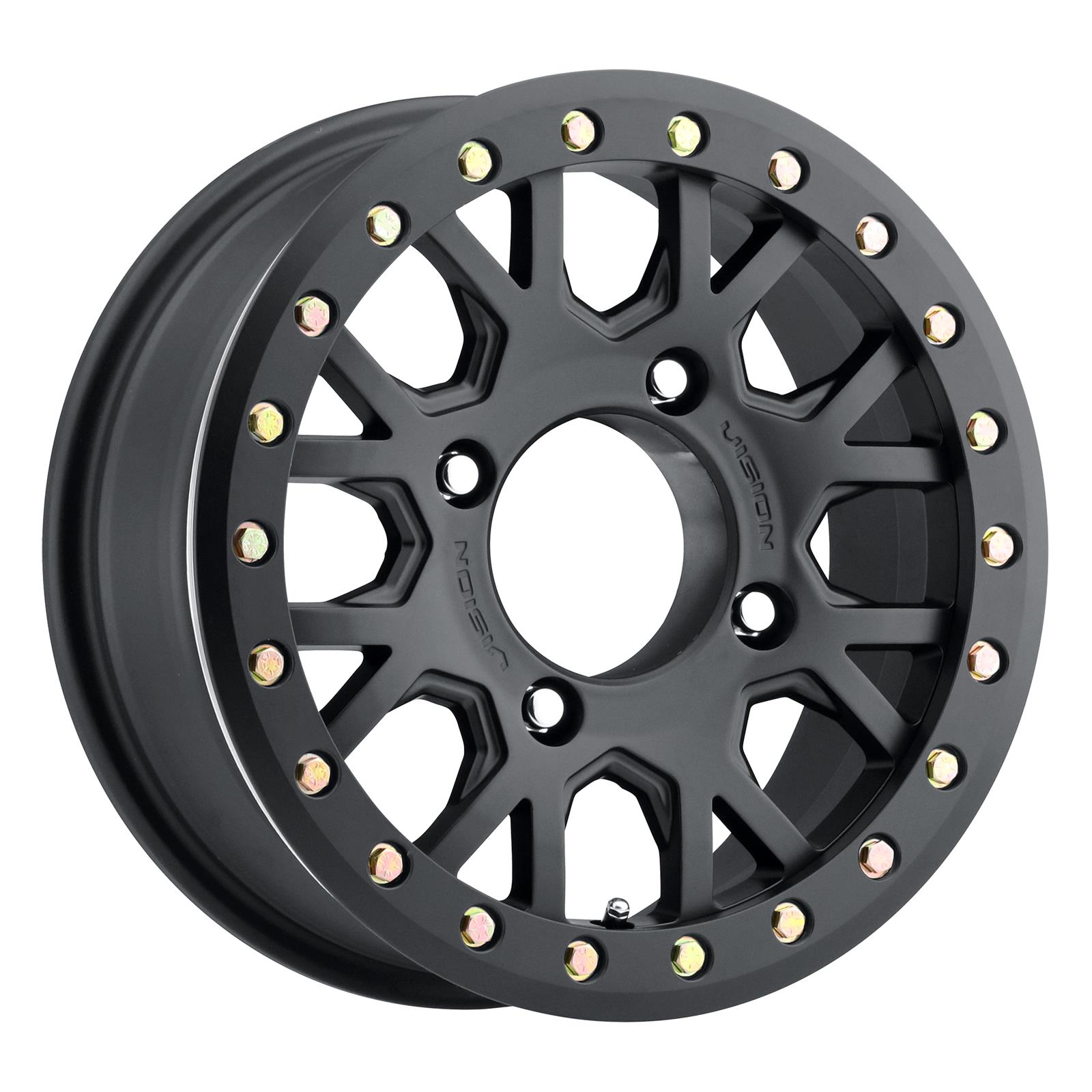 Vision Wheel GV8BL156156SB48NCC Vision UTV GV8BL Invader Beadlock ...