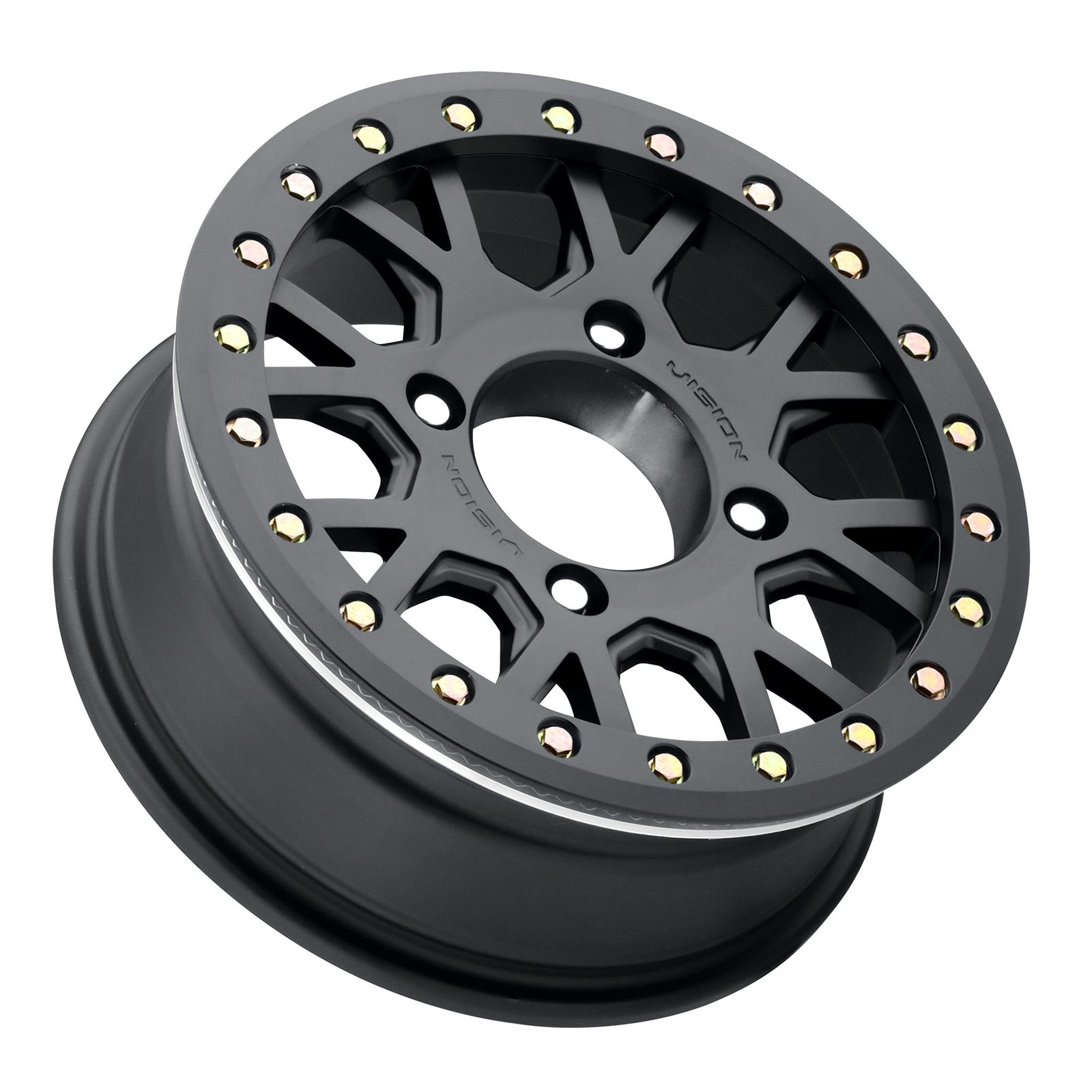 Vision Wheel GV8BL156156SB48NCC Vision UTV GV8BL Invader Beadlock ...
