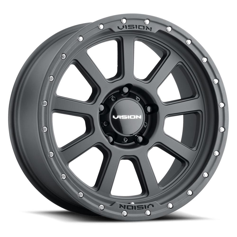 Vision Wheel 350-8983SB-12 Vision Off-Road 350 OJOS Series Satin Black ...