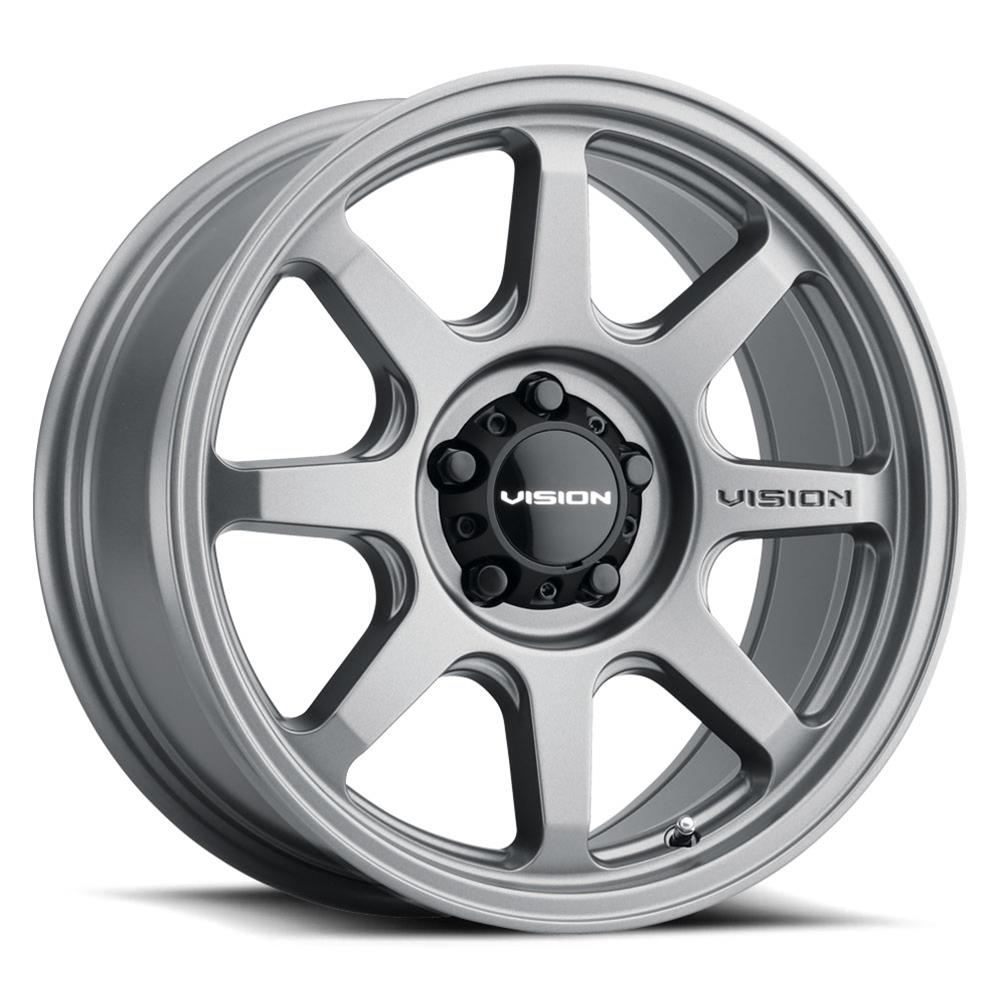 Vision Wheel 351-7985SG-12 Vision Off-Road 351 Flow Series Satin Gray ...