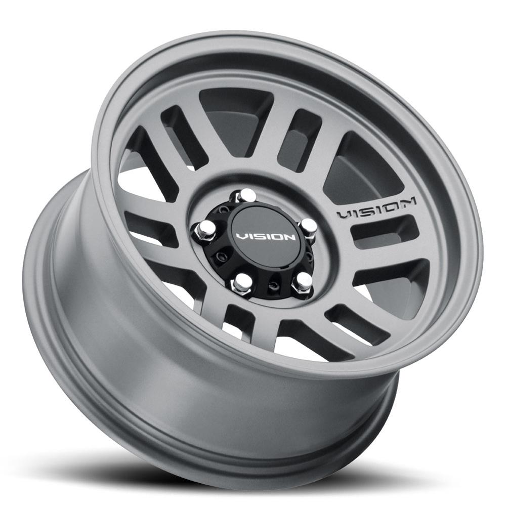 Vision Wheel 408-6681SGBLR Vision HD 408 Manx 2 Dually Series Satin ...