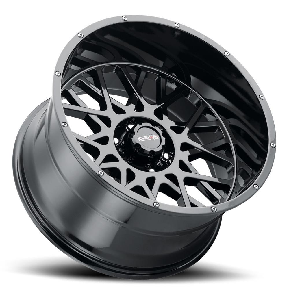 Vision Wheel 412-8970GB-12 Vision Off-Road 412 Rocker Series Gloss ...