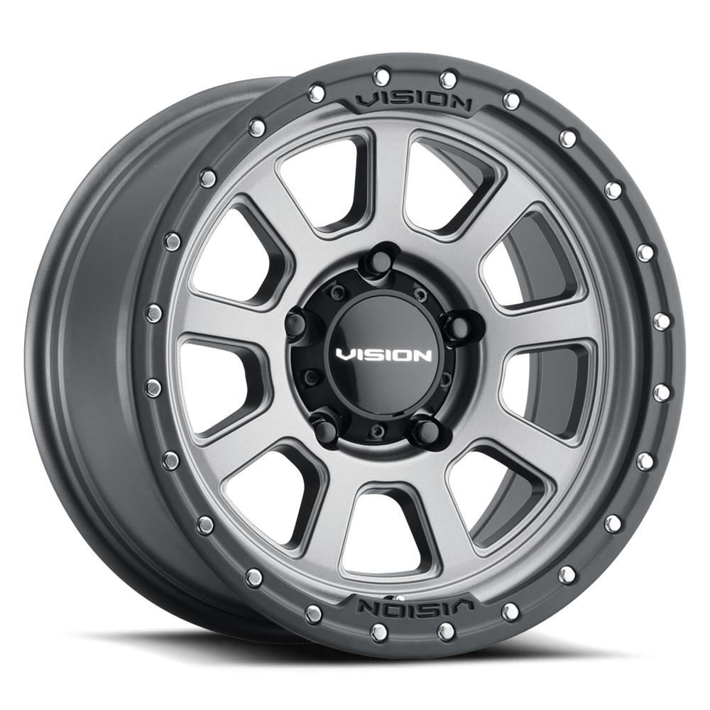 Vision Wheel 350-8965SGBL12 Vision Off-Road 350 OJOS Series Satin Gray ...