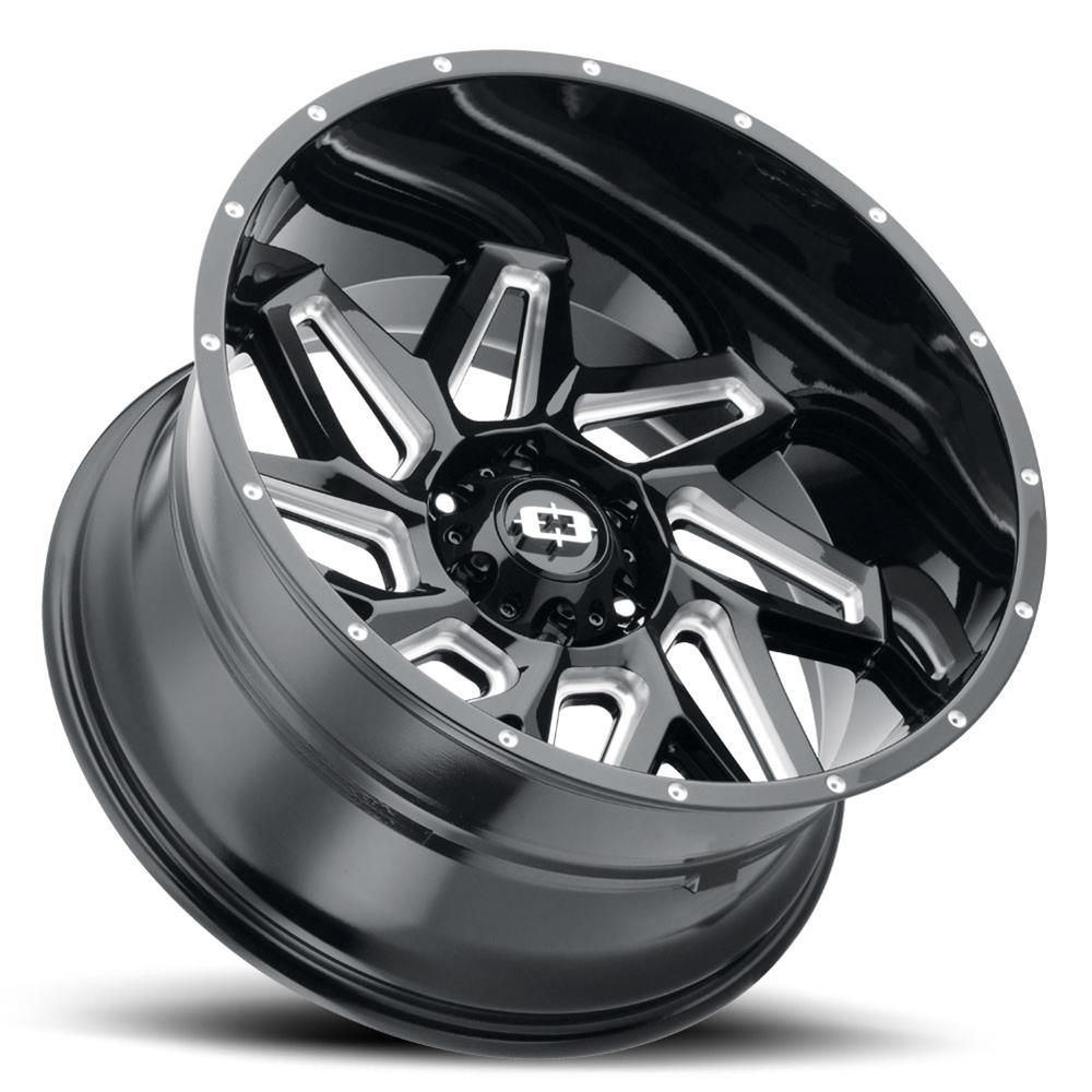 Vision Wheel 360-20073GBMF-25 Vision Off-Road 360 Sliver Series Gloss ...