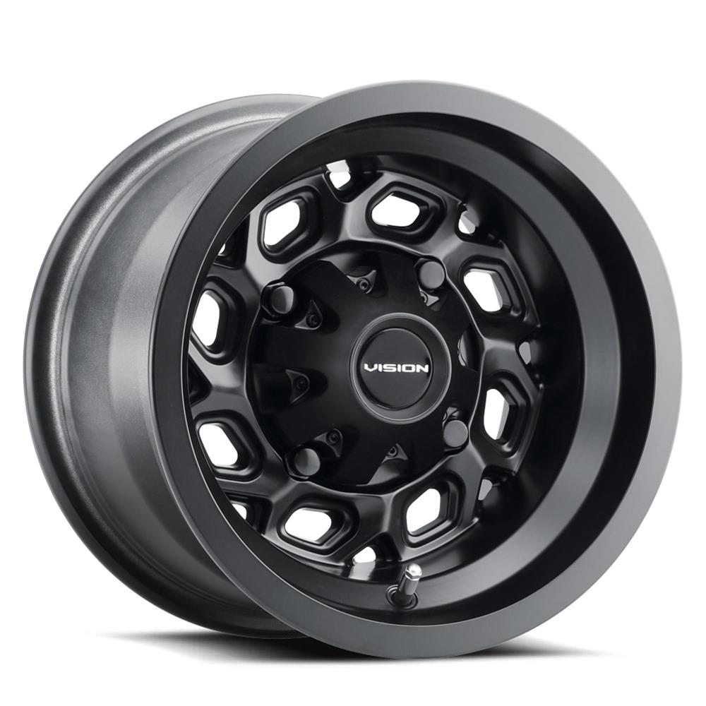 Vision Wheel 361-147156MB5.5 Vision UTV 361 Spyder Series Matte Black ...