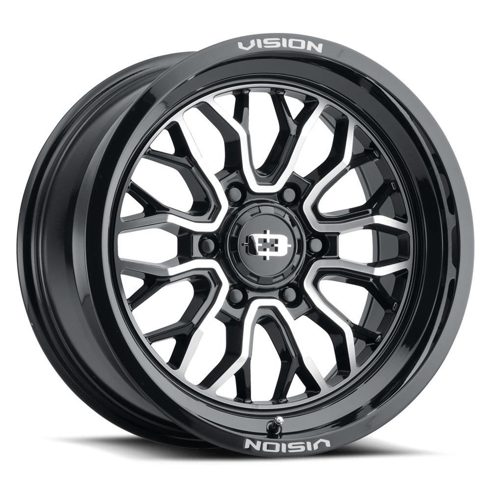 Vision Wheel 402-8950GBMF12 Vision Off-Road 402 Riot Series Gloss Black ...