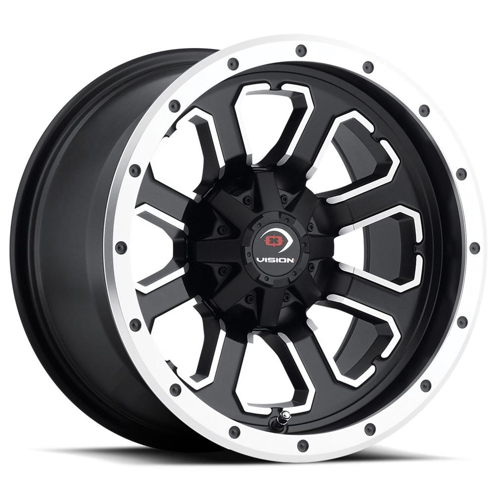 Vision Wheel 548-127100MBMF4 Vision Wheel 548 Commander Series Matte ...