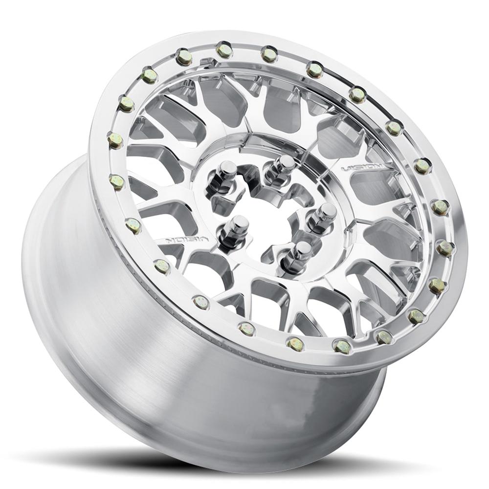 Vision Wheel 346BL151545P65 Vision Off-Road 346 Storm Series Polished ...