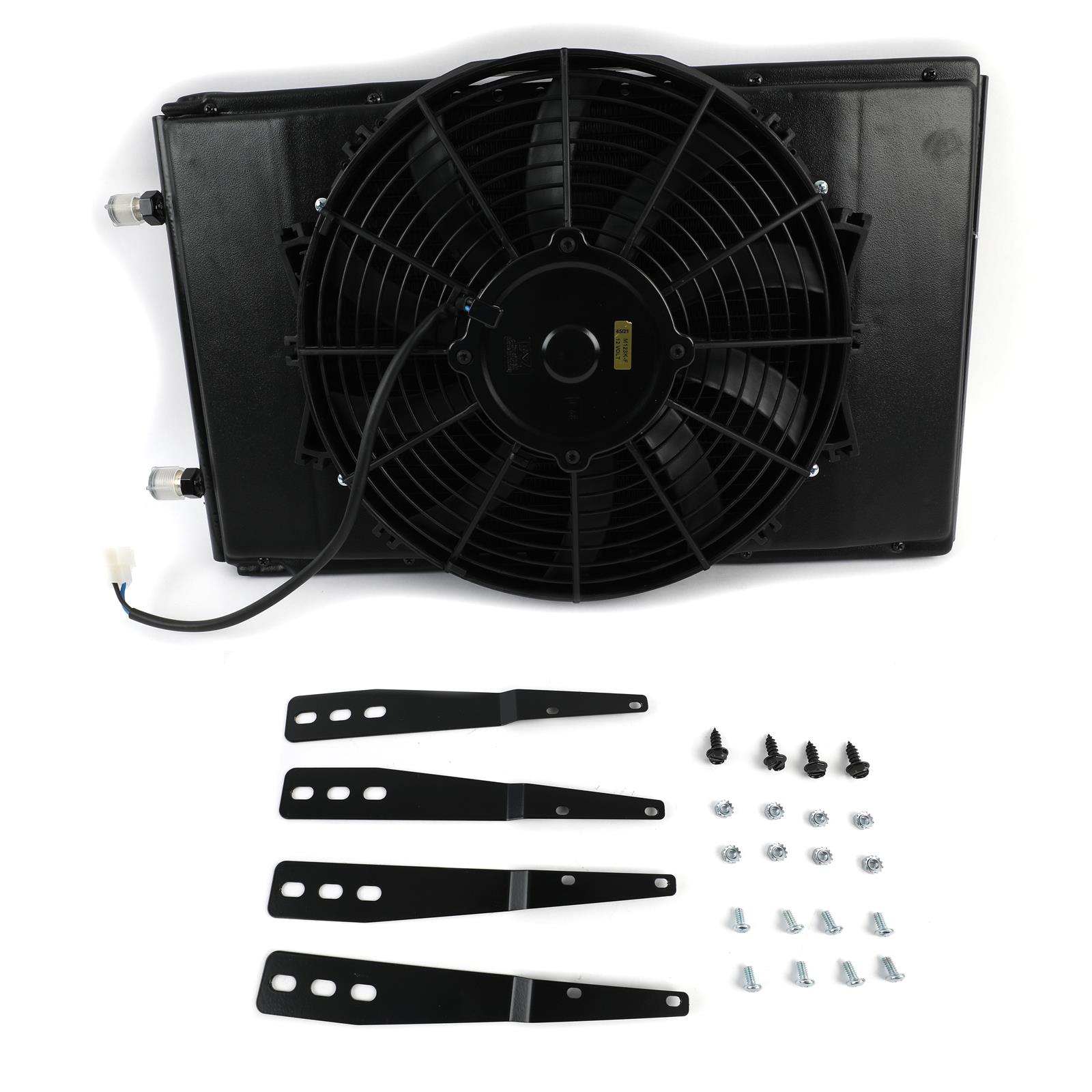 Vintage Air 03500-OVA Vintage Air Remote Mount Condensers | Summit Racing