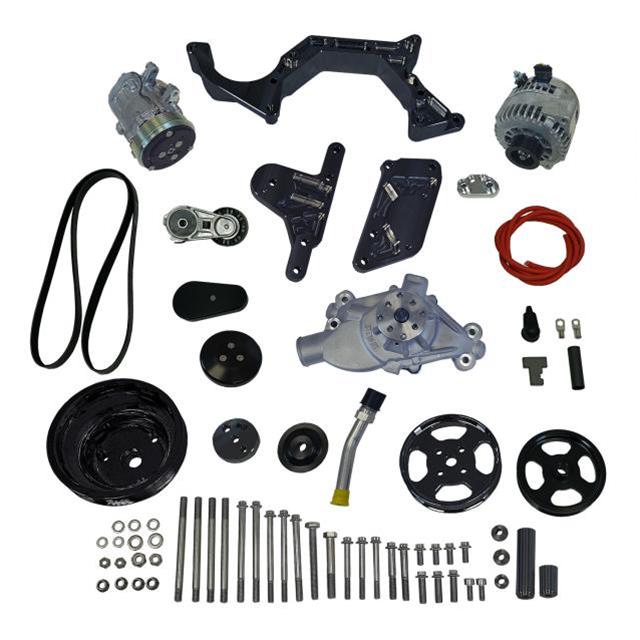 Vintage Air 174010-SCA Vintage Air Chevy Front Runner Engine Drive ...