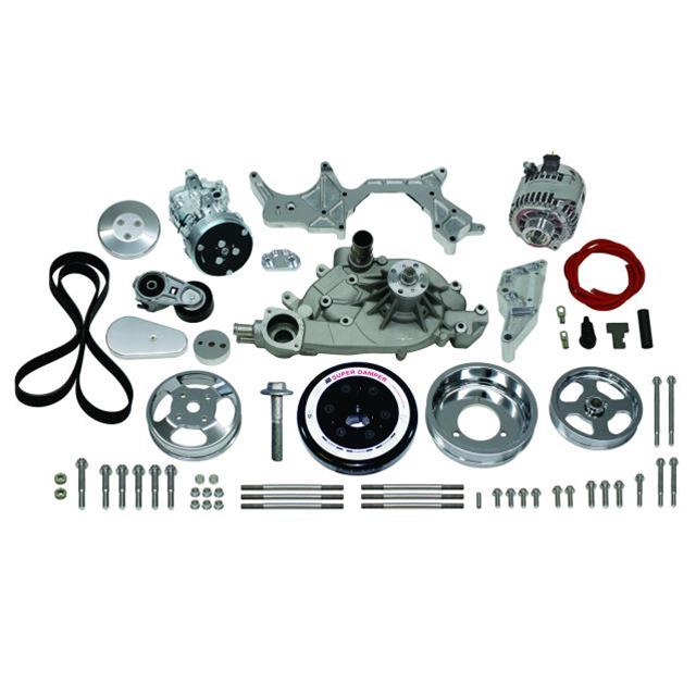 Vintage Air 174016 Vintage Air LS Chevy Front Runner Engine Drive ...