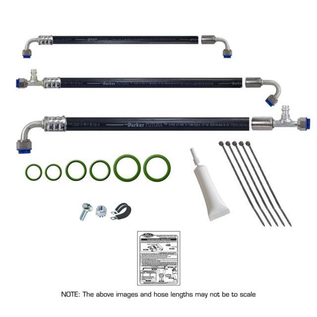 Vintage Air 521054 Vintage Air SureFit Modified Refrigeration Line Kits ...