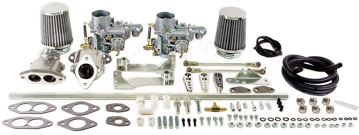 EMPI Inc 47-7411-0 EMPI EPC 34 Dual Carburetor Kits | Summit Racing
