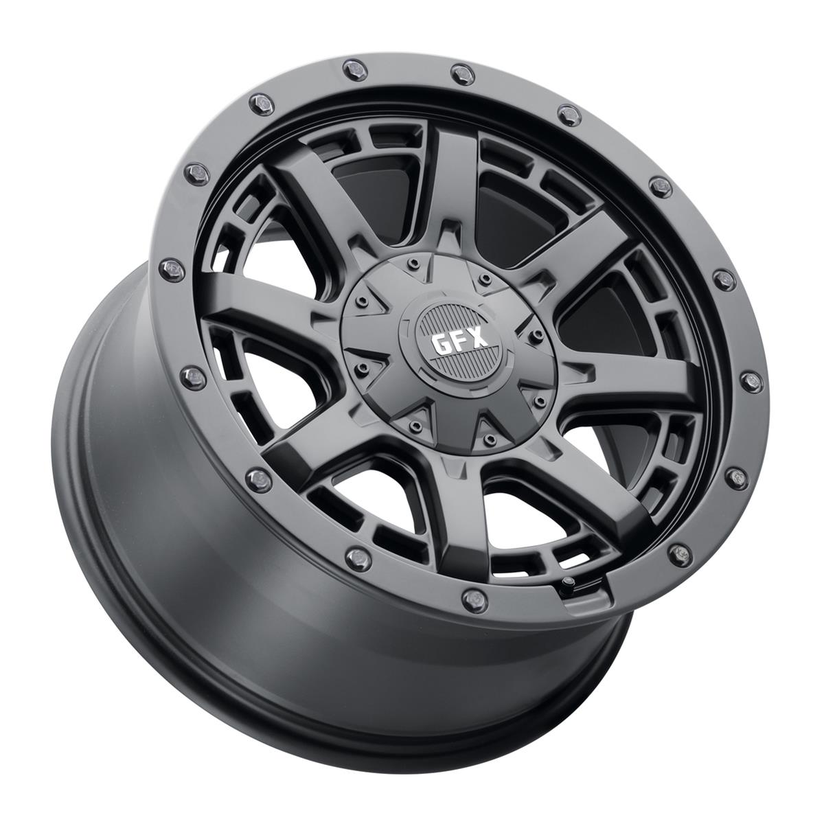 Voxx Wheel T27 790-5009-12 MB Voxx G-FX TR27 Matte Black Wheels ...